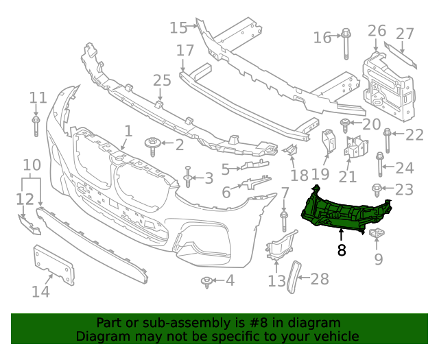 Genuine BMW 51-11-7-418-751 | Mount Bracket | FREE Shipping on Most ...
