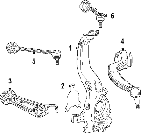 Suspension Components for 2024 Chevrolet Blazer EV | GMPartsDirect.com