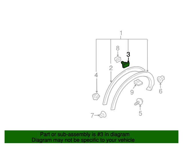 2011-2016 Infiniti Flare Clip 76847-JG00A | Infiniti of San Jose