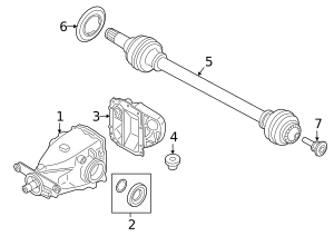 2019-2024 BMW Rear-axle-drive 33-10-8-647-923 | AutoNationParts.com
