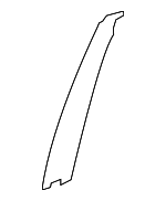 Genuine Toyota Black Out Tape part# 75923-0C020 for 2007-2022 Toyota ...