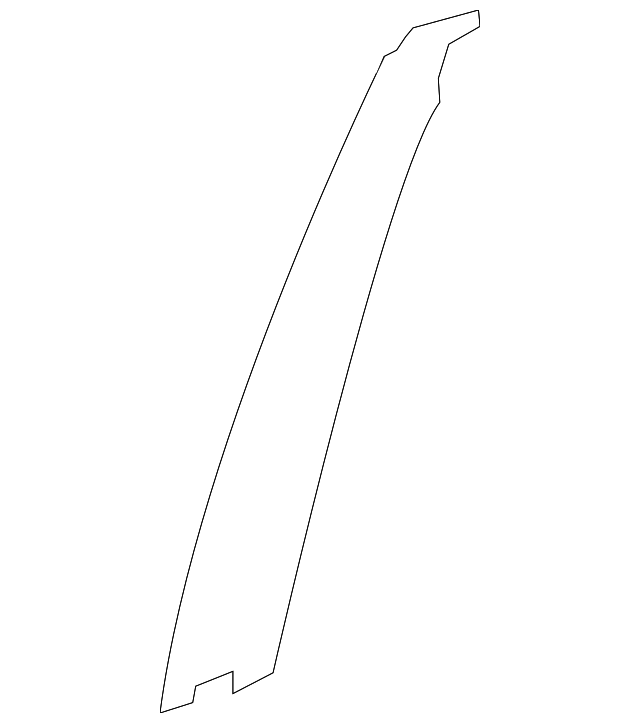 2007-2022 Toyota Black Out Tape 75923-0C020 | OEM Parts Quick