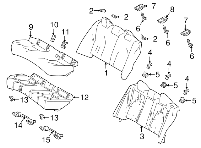 73731-06060-C0 - Anchor Cover Cover - 2018-2023 Toyota | OEM Genuine ...