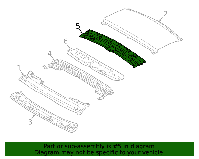 2018-2020 Audi Frame 8W6-817-961-A | OEM Parts Online