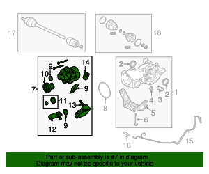 Genuine OEM Viscous Coupler Part# LR077391 Fits 2009-2015 Land Rover ...