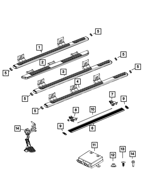 Running Boards and Side Steps for 2024 Ram 1500 | Mopar eStore