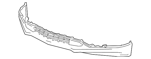 2018-2021 Chevrolet Traverse Black Front Bumper Lower Fascia 84402020 ...