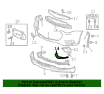2018-2021 Chevrolet Traverse Exterior Bright Chrome Front Passenger ...