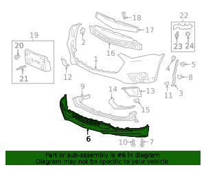 2018-2021 Chevrolet Traverse Primed Front Bumper Lower Fascia 84294628 ...