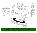 Genuine OEM Front Bumper Fascia Lower Stiffener Part# 84402019 Fits ...