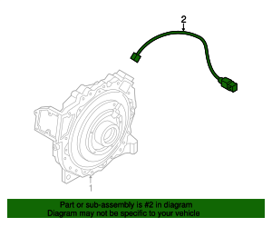 36595-3D000 - Hybrid Electric Motor Wiring Harness - 2011-2016 Kia ...