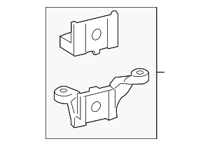 63117419598 - 2016-2019 BMW Repair Bracket (63-11-7-419-598) | BMW of ...