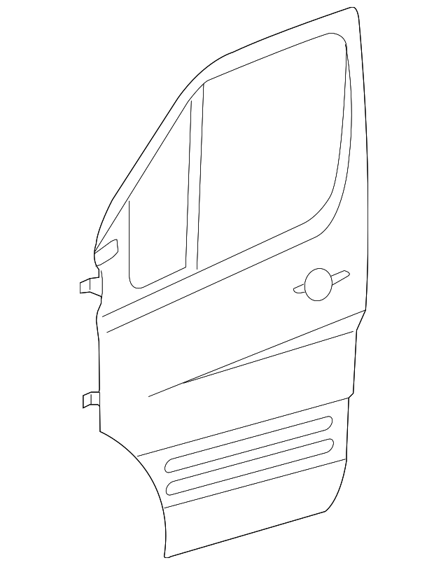 2019-2023 Mercedes-Benz Door Shell 9107202400 | Shop MB Parts Now