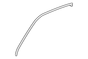 910-727-00-00 - Upper Weather-Strip 2019-2024 Mercedes-Benz | Mercedes ...