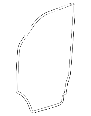 9107206400 - Surround Weather-Strip 2019-2024 Mercedes-Benz | Mercedes ...