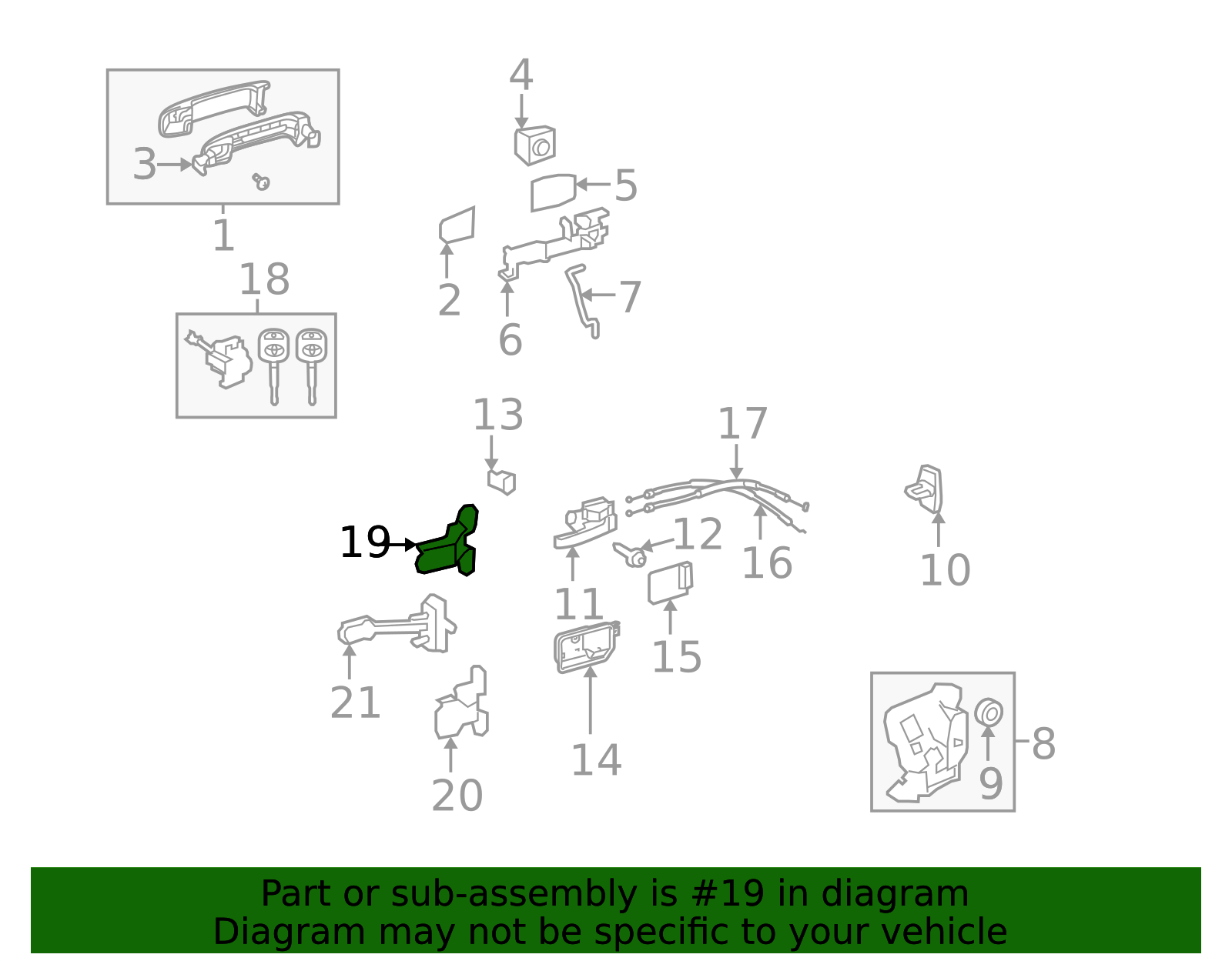68720-02020 - Hinge 1993-2025 Toyota | Longo Toyota Parts