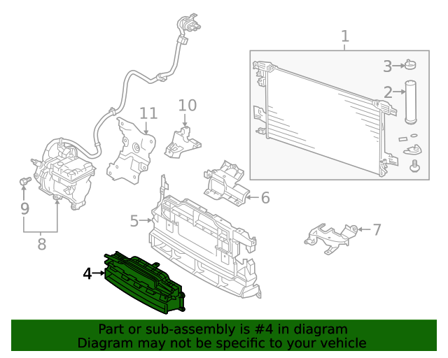 2017-2022 Mitsubishi Air Guide 7812A391 | Mitsubishi Parts Warehouse ...