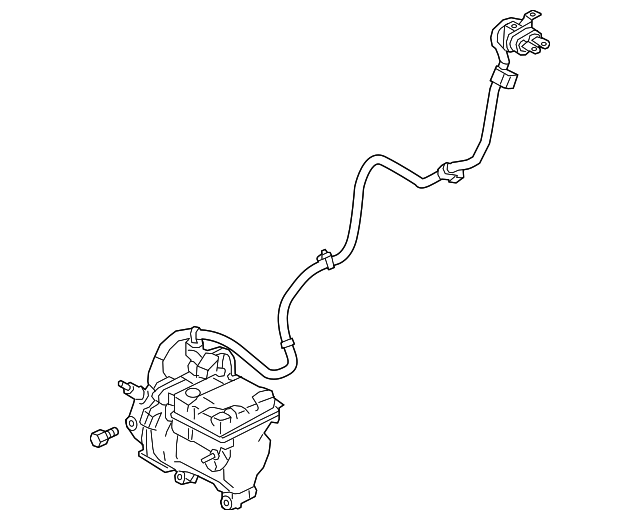 7813A784 - Compressor Assembly - 2018-2023 Mitsubishi | Lasco Auto Parts