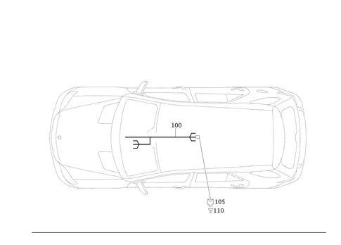 Center Console Wiring Harness for 2009 Mercedes-Benz ML550 | Mercedes ...