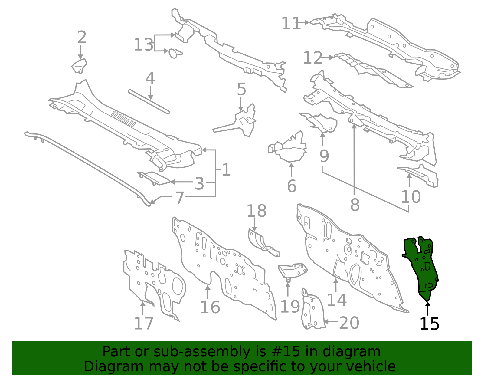 2019-2025 Toyota Engine Compartment Insulation 55242-02010 | Toyota San ...