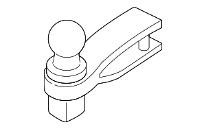 31664077 - Towbar Hitch - Ball Holder 2-Inch - 2019 2020 Volvo XC40 ...