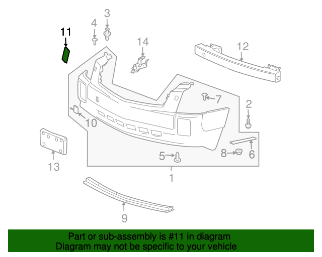 2004-2009 Cadillac SRX Trim Cover 12335720 | GMPartsNow