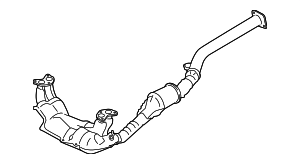 44620AE550 - Converter & Pipe - 2019-2023 Subaru | Subaru Parts Shop