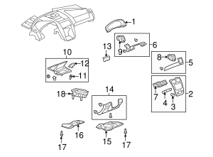 1989-2017 GM Multi-Purpose Retainer 14103461 GM | GMPartsDirect.com