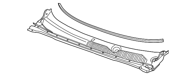 95493727 - Air Inlet Grille Panel 2012-2020 Chevrolet Sonic | GMPartsNow
