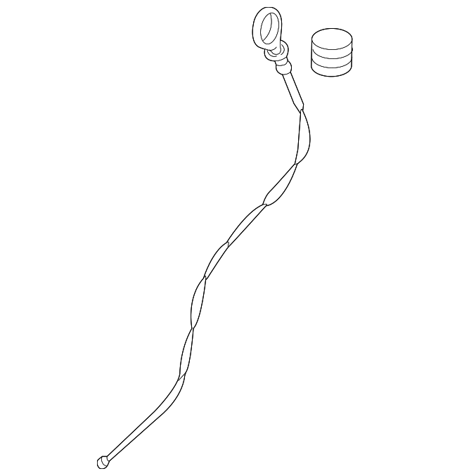 2014-2020 GM Engine Oil Dipstick 12643278 GM | GMPartsDirect.com