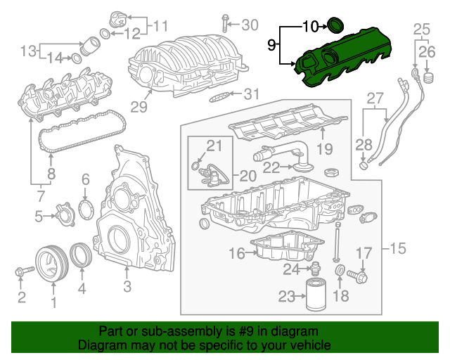 12634656 - OEM GM Upper Insulator | GMPartsCenter.net | GM Parts Center