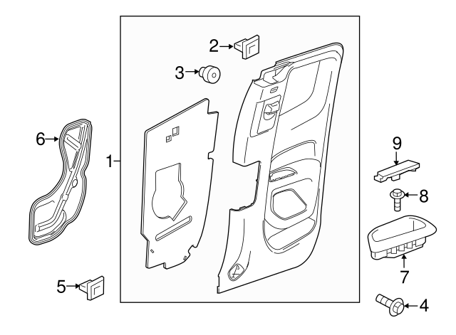 Genuine OEM Multi-Purpose Retainer Part# 11547577 Fits 2015-2022 GM: Up ...