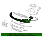 2021-2023 Chevrolet Trailblazer Front Lower Bumper Cover 42755887 GM ...