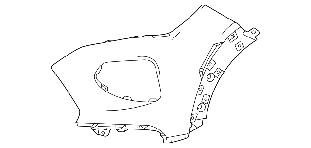 2021-2023 Chevrolet Trailblazer Primed Front Driver Side Bumper Fascia ...