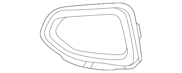 (Replaces 42751682) Front Passenger Side Bumper Cover Headlamp Molding ...