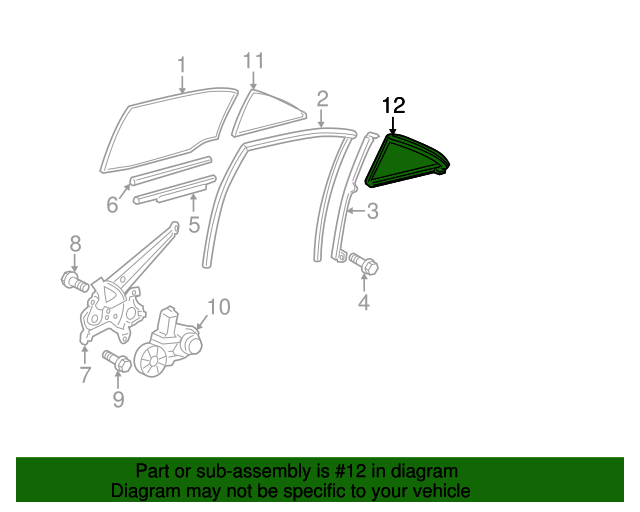 68189-06021 - Weatherstrip - 2007-2011 Toyota Camry | OEM Genuine ...