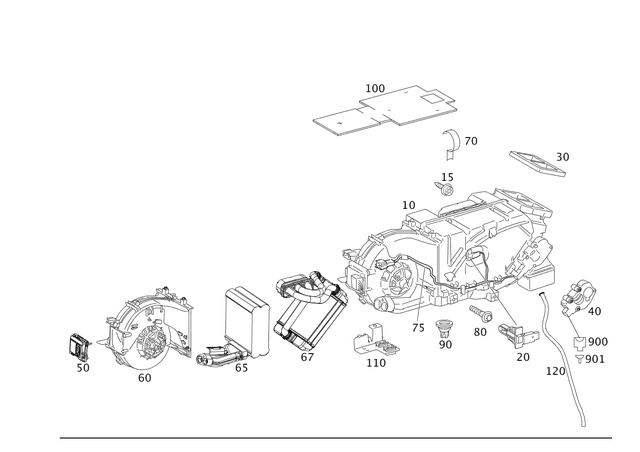 221-820-00-42 - Electric Motor 1954-2025 Mercedes-Benz | Mercedes-Benz ...