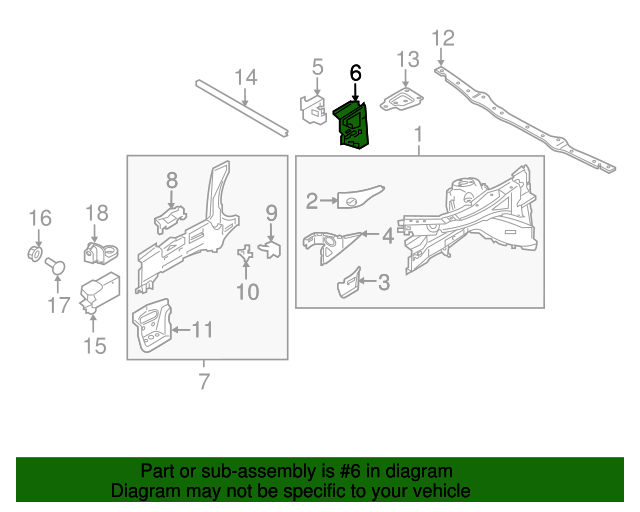 2017-2020 Volvo Side Reinforced 31440200 | TascaParts.com