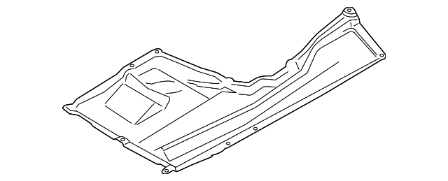 Genuine BMW 51-75-8-055-961 | Under-Body Shield | FREE Shipping on Most ...