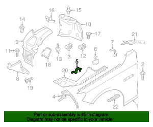2010-2017 BMW Front Support 41-35-7-230-570 | BMW Parts World