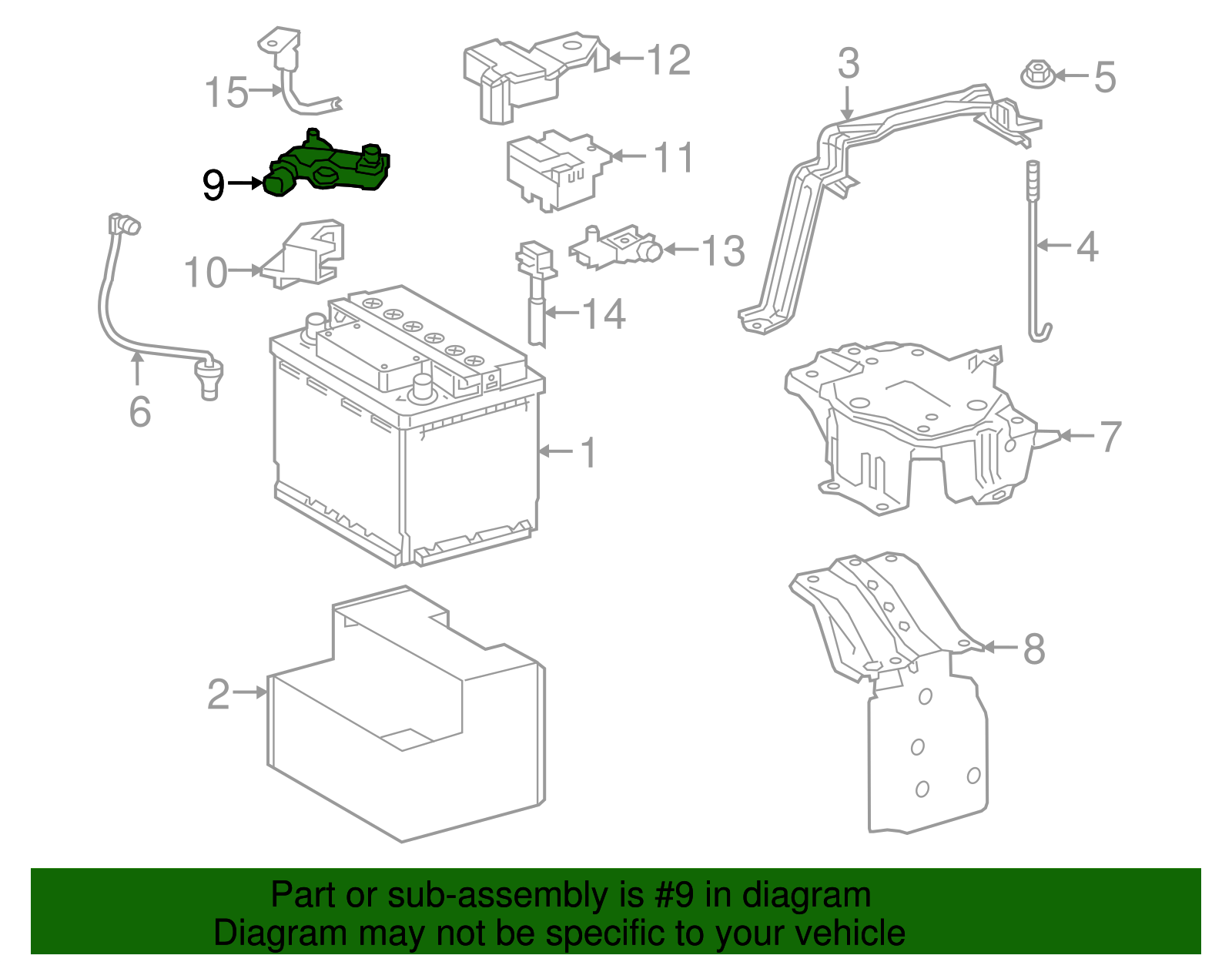 2016-2022 Lexus RX450h Sensor 28850-0P010 | OEM Parts Online