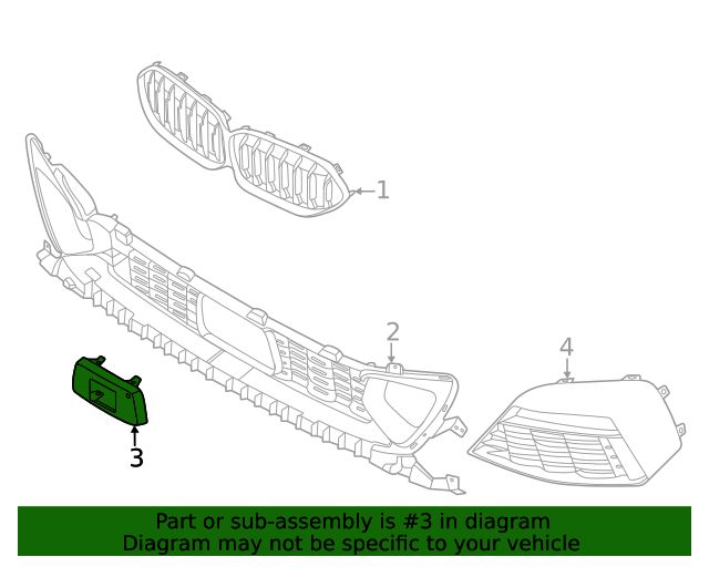 Genuine BMW 51-11-8-075-483 | Blank Cover | FREE Shipping on Most ...