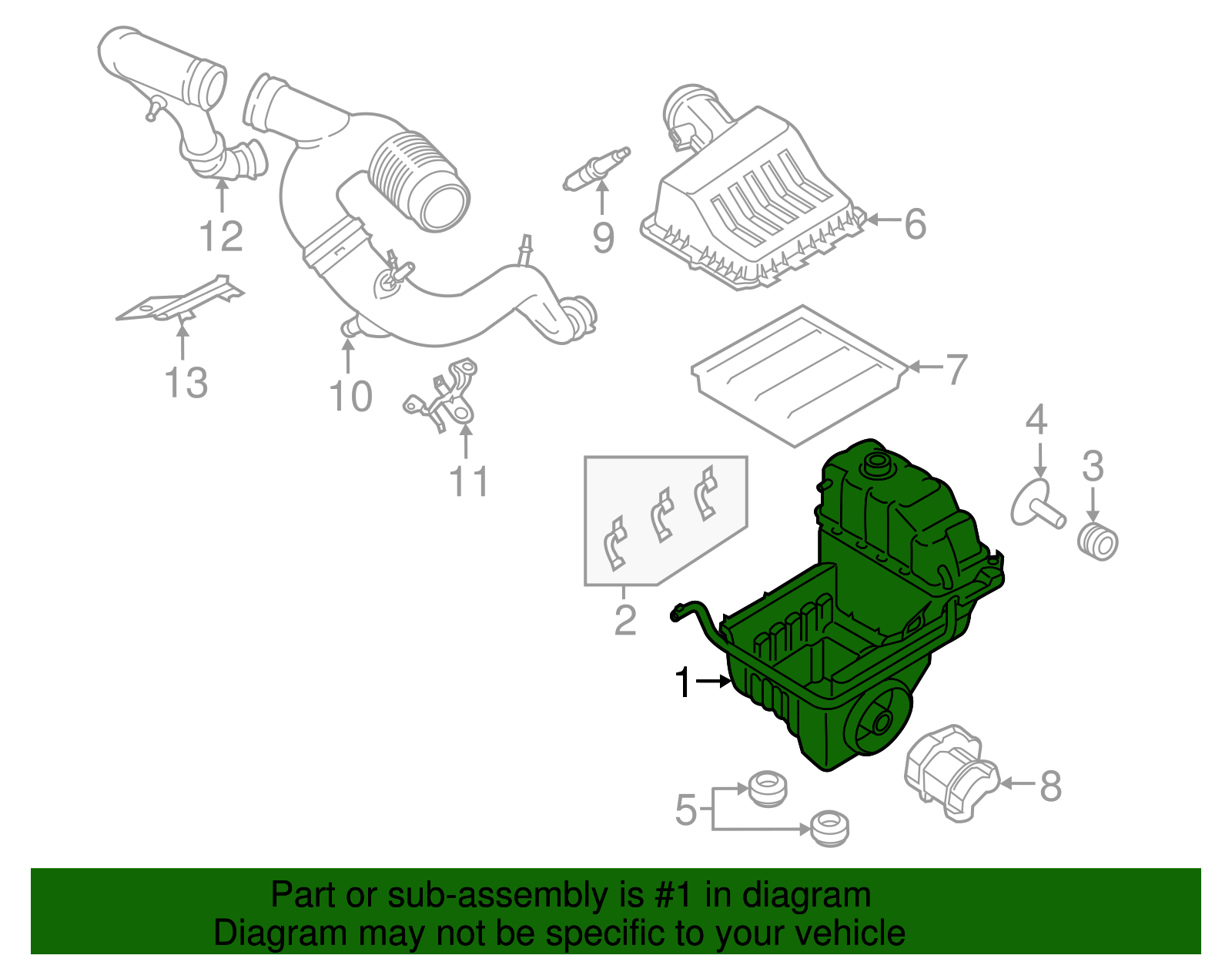 2011-2017 Ford Expansion Tank BL3Z-8A080-B | TascaParts.com