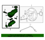 2016-2022 GM Brake Master Cylinder Kit with Reservoir, Sensor, Seals ...