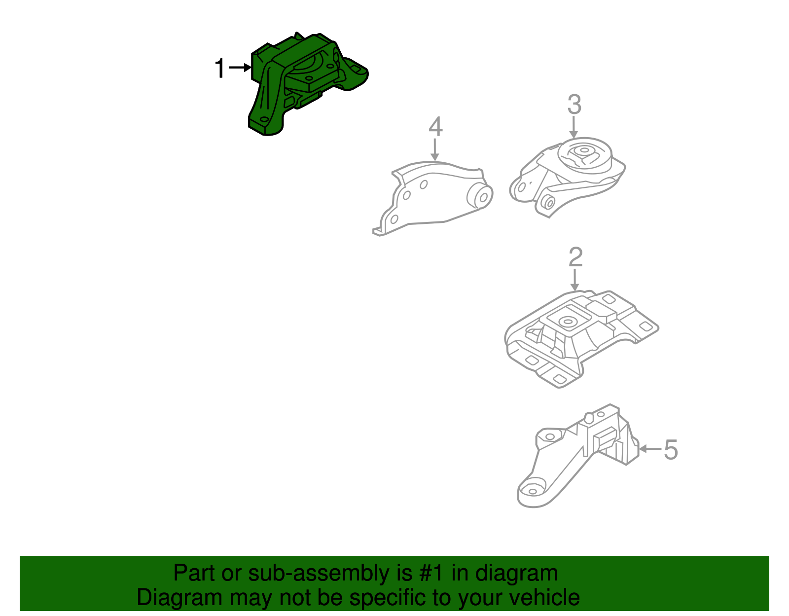 2012-2013 Mazda 3 Side Mount BFD1-39-060B | OEM Parts Online