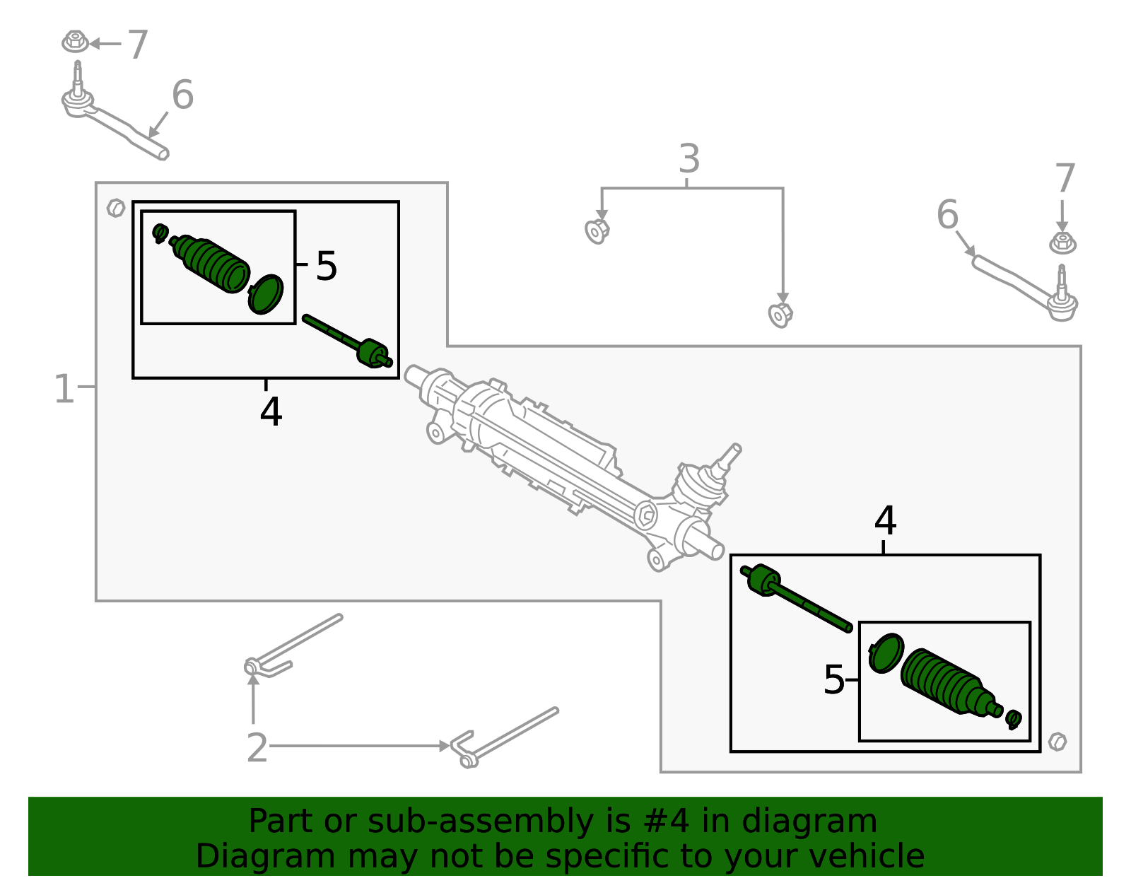 MEF-514 - Motorcraft™ Inner Tie Rod 2019-2023 Ford Ranger | Big 3 Auto ...