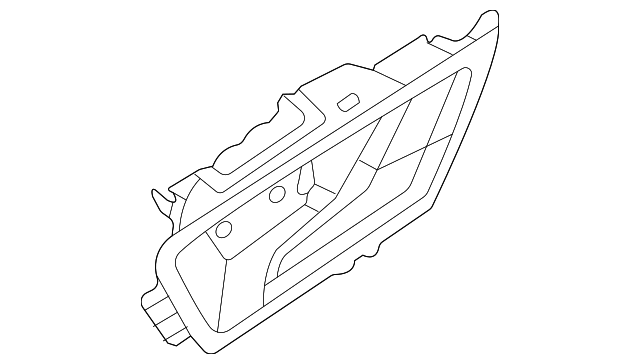 2021-2024 Ford | Handle, Inside | LJ6Z-5822601-C | Walls' Ford Parts