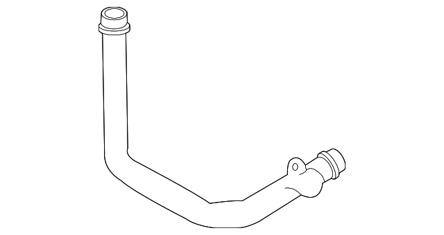 2009-2010 Volkswagen Touareg Tube 7L6-121-065-AC | VW Direct Auto Parts