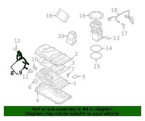 Genuine BMW 16-11-7-458-732 | Fuel Filler Neck | FREE Shipping on Most ...