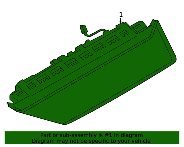 63-25-7-445-781 - Center High Mount Stop Light 2020-2024 BMW ...